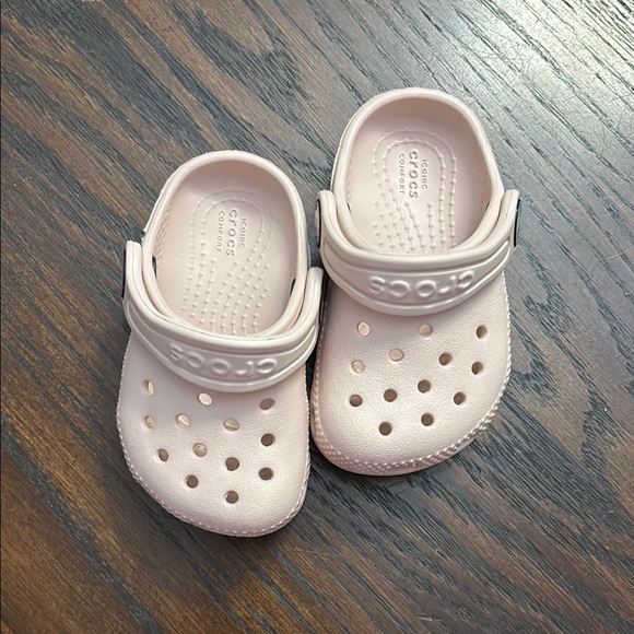 CROCS | Shoes | Crocs Kids Classic Clog Light Pale Pink | Poshmark
